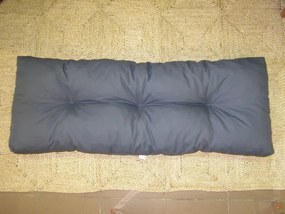 Šedý polstr na paletový nábytek K43, 120x40 cm