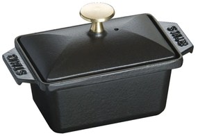 Staub terina s poklicí 15x11 cm/0,7 l černá, 1311525