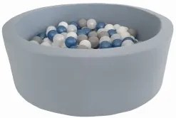 Suchý Bazének s míčky 40x90 cm + 250 míčků různé barvy