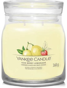 Yankee Candle – Signature svíčka Iced Berry Lemonade (Ledová limonáda) Velikost: střední 368 g