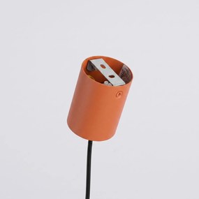 Sollux Lighting Lustr NOX 4L okrově červený