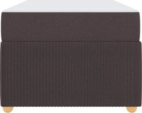 Rám postele Tmavě hnědá 80 x 200 cm textil 3398317
