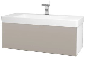 Dřevojas Koupelnová skříň VARIANTE SZZ 105 Varianta: N01 Bílá lesk / N03 Graphite