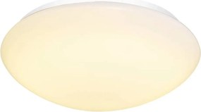 LA 1002021 LIPSY 40 Dome, LED, venkovní nástěnné a stropní nástavbové svítidlo, bílá, IP44, 3000/4000K - BIG WHITE (SLV)