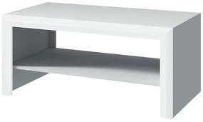 Konferenční stolek 110 bílý lesk WhiteBlack Mebel Bos