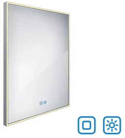 Nimco LED zrcadlo 600x800 se dvěma dotykovými senzory - ZP 13002VX