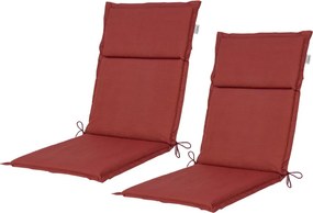Livarno® Sada potahů na židli Houston, 107 x 45 x 4 cm (červená), 2dílná