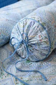 Pip Studio polštář Moon Flower 22x70 cm, světle modrý