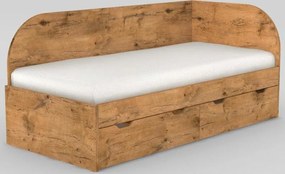 Dřevona - Elitte Dětská postel REA GARY 90x200 s úložným prostorem, pravá, LANCELOT
