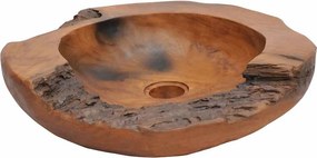 Umyvadlo masivní teak 45 cm 243475