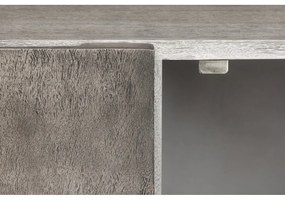Massive home | Vysoká komoda HURRICANE 120cm 3D akátové dřevo