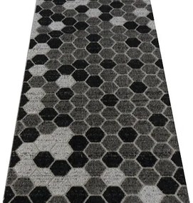 Berfin Dywany Kusový koberec Lagos 1675 Dark Grey (Silver) - 140x190 cm