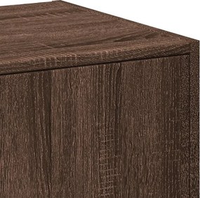 vidaXL Skříňka na léky 30 x 41 x 144,5 cm kompozitní dřevo [855529] Barva: šedá sonoma