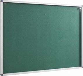 Vnitřní magnetická vitrína, zelená, jedno křídlo, 900 x 1200 mm