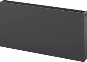 Mexen CF22, plochý panelový radiátor 600 x 800 mm, spodní připojení, 1266 W, antracitová, W622F-060-080-66