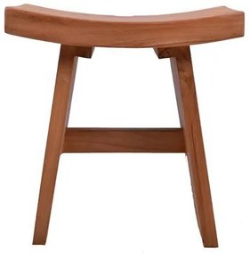 DIVERO 1613 Stolička židle z týkového dřeva