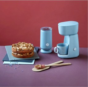 Světle modrý plastový kávovar na filtrovanou kávu 400 ml Foodie – RIG-TIG