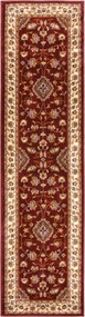 Behúň Sincerity Royale Sherborne Red, 60x230, červená, chodba / predsieň, Flair Rugs