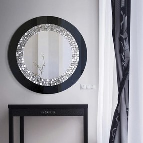 Zrcadlo Glamour Black Rozměr: 88 cm