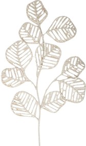 Nástěnná dekorace Bloomingville větvička kovová bílá