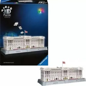 Ravensburger 3D Puzzle Iconics: Buckinghamský palác (Noční edice) / 21