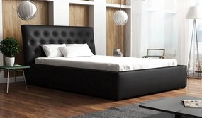 Casarredo - Komfort nábytek Čalouněná postel ANTONIO 140x200, výběr ekokůže | potah: soft 11