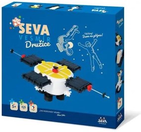 SEVA Stavebnice Vesmír Družice plast 425ks