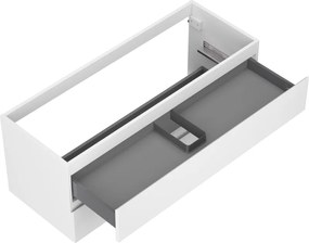 Mexen Orio, koupelnová skříňka 120 cm, 2 zásuvky, bílá matná, 91A10-12047-2-BFF01