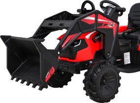 Ramiz Traktor s přívěsem 720-T červený