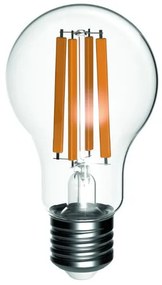 Ultra úsporná prémiová retro LED žárovka E27 9,5W 1521lm teplá filament ekv. 100W, 3 roky