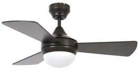 Lucci Air 512311- Stropní ventilátor AIRLIE HUGGER 2xE27/15W/230V dřevo/hnědá+DO