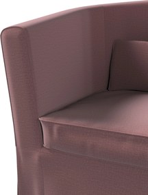 Potah na křeslo IKEA Ektorp Tullsta barva fialová látka sametová