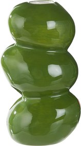 OLIVES Váza 17 cm - zelená