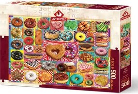 ART PUZZLE 5108 Puzzle Donuty / 500 dílků / od 8 let