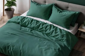Bavlněné povlečení Jednobarevné perkálové - malachite 2 Velikost: 140 x 200 + 70 x 90