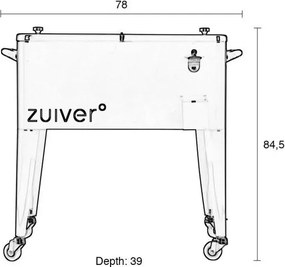 Černý chladicí box Cooler Be Cool – Zuiver