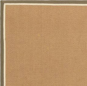 Tribeca Design Kusový koberec Woodkid Herringbone Khaki Rozměry: 68x240 cm