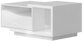 Konferenční stolek Kaia - bílá