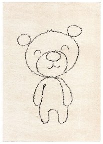OnaDnes -20% Yellow Tipi Béžový dětský koberec Teddy Bear 160 x 230 cm