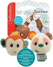 Infantino Chrastítka na ruku Opička  Panda / od narození