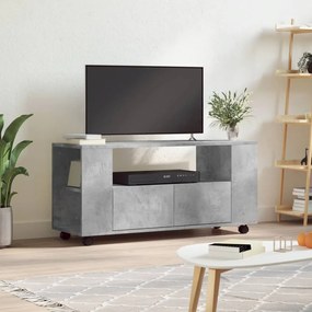 TV skříňka betonově šedá 102 x 34,5 x 43 cm kompozitní dřevo