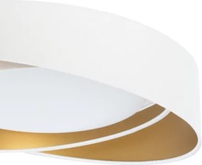 LED Stm. stropní svítidlo SM. GALAXY M. LED/24W/230V pr. 55 cm bílá/zlatá + DO