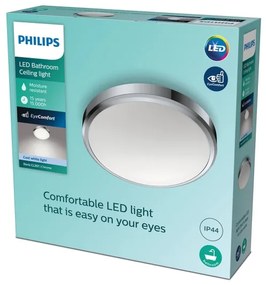 Philips - LED Koupelnové stropní svítidlo DORIS LED/17W/230V 4000K IP44