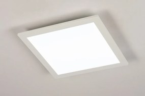 Stropní stmívatelné designové bílé LED svítidlo Claudes W