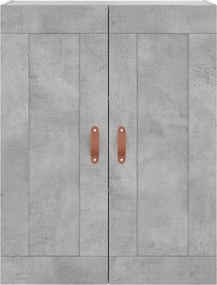 Skříň highboard betonově šedá 69,5x34x180 cm kompozitní dřevo 3199533