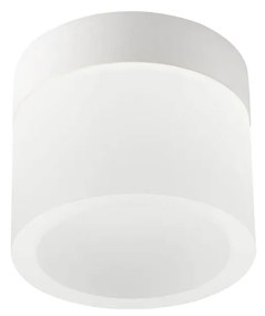 Redo LED stropní svítidlo NAIDA, ø10cm, IP44 Barva: Bílá