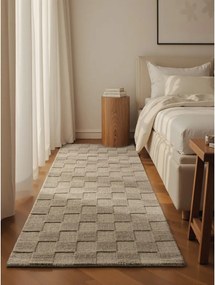 Béžový ručně tkaný vlněný běhoun 80x200 cm Scala – Villeroy&amp;Boch