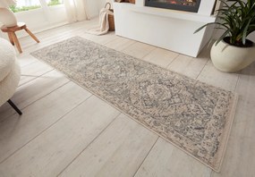 Hanse Home, Kusový koberec Terrain 105596 Sand Cream Grey, 200x280, béžová, ložnice