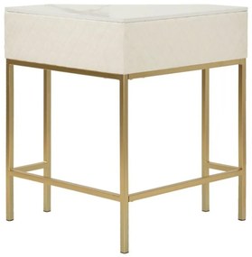 Designová konzole Pembroke 84,5 cm bílá