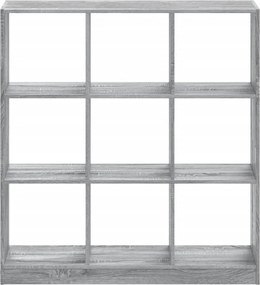 Knihovna šedá sonoma 102 x 32 x 108 cm kompozitní dřevo 3307842